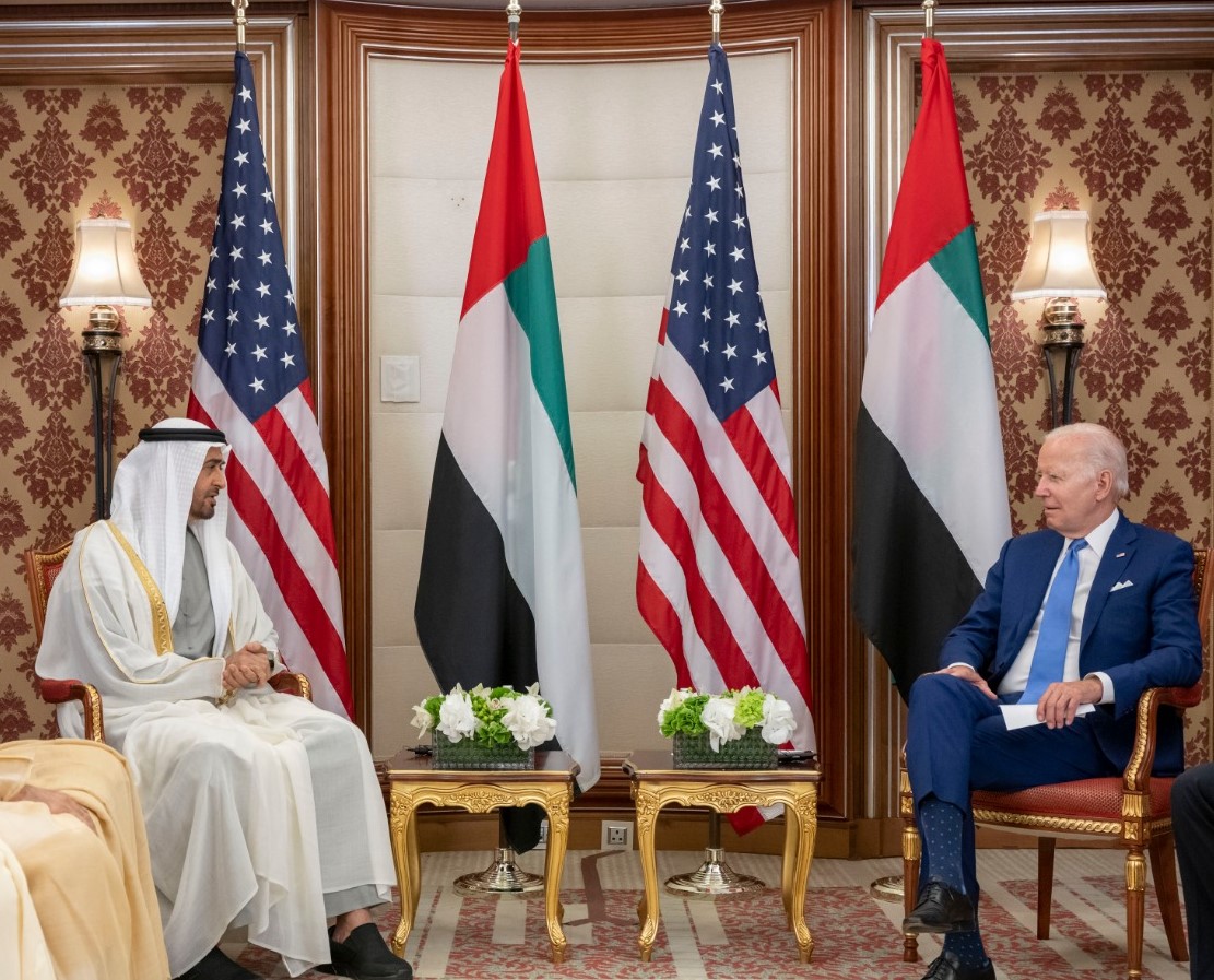 UAE, US Presidents Discuss Ties at Jeddah Security Summit