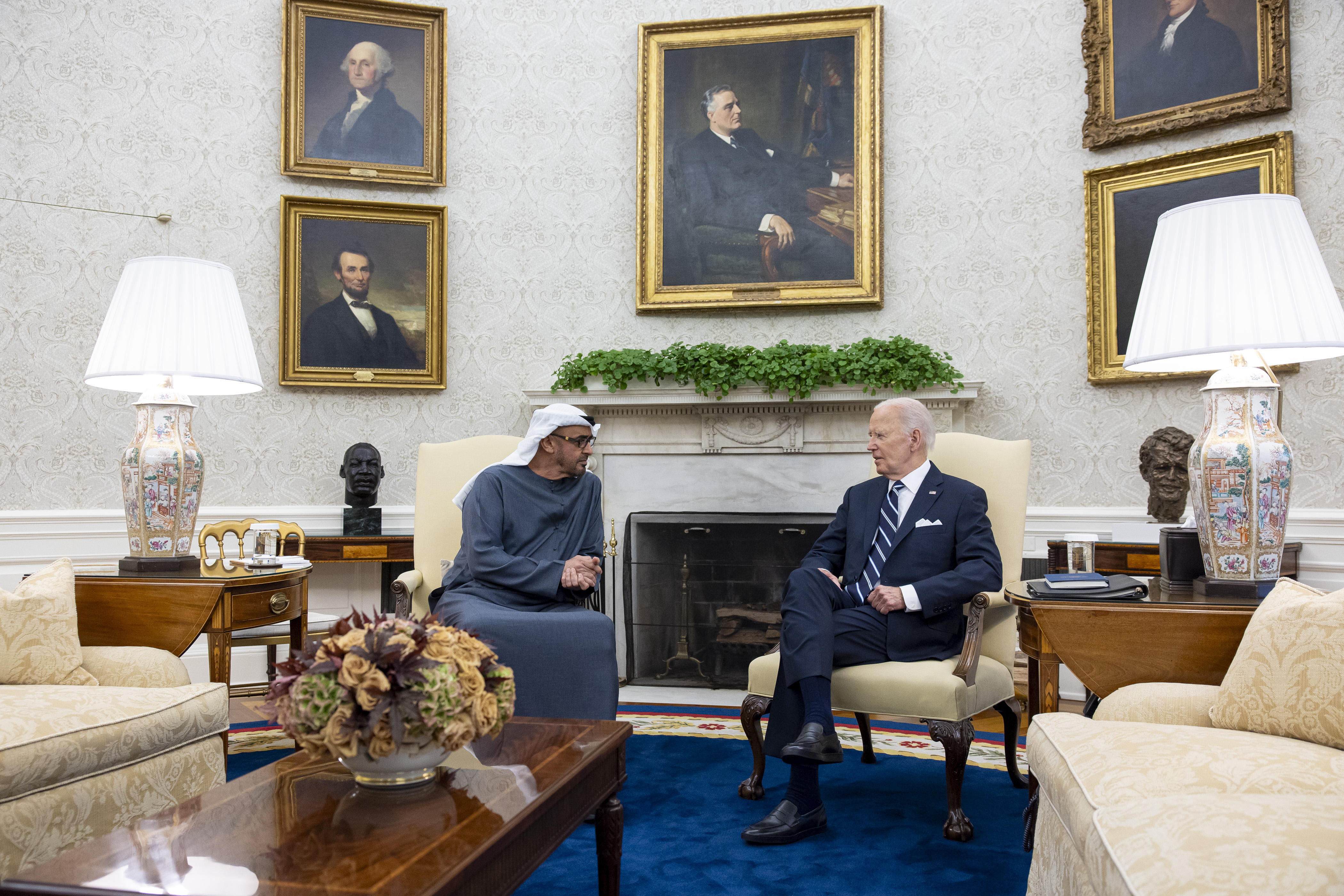 UAE, USA Issue Joint Statement on Visit of President of UAE to ...