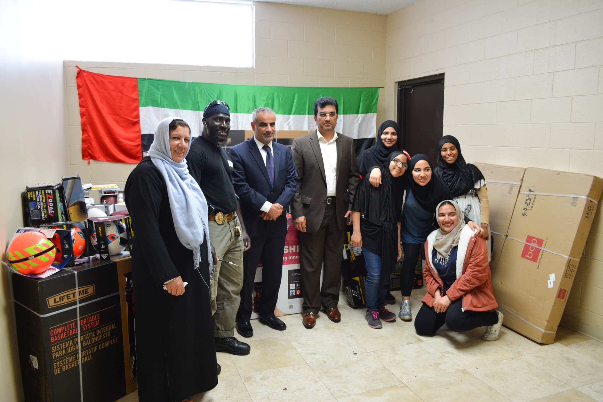UAE Consulate in Los Angeles Donates to New Youth Center